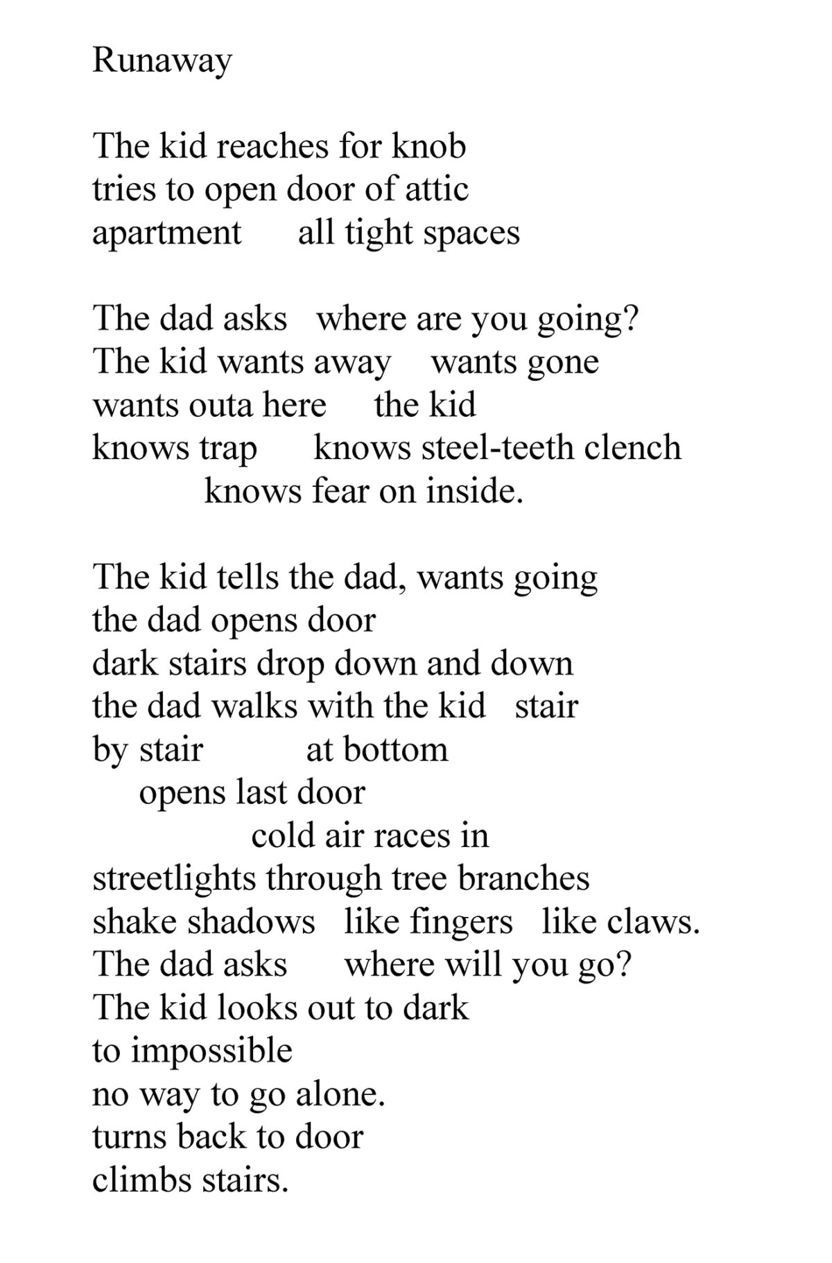 POEMS – Eve Rifkah Writer